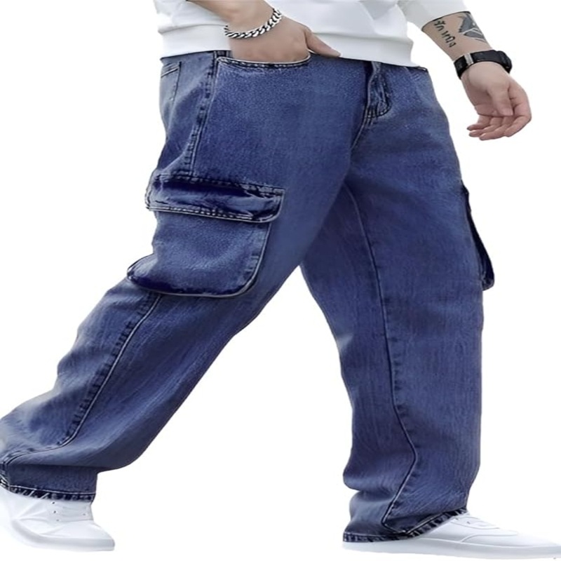 BEN MARTIN MEN'S CARGO|| MEN CARGO PANTS DENIM || LOOSE PANT FOR MEN ...